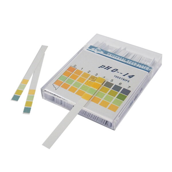 กระดาษพี เอช ความแม่นยำสูง (Precision Strips) 100 แผ่น