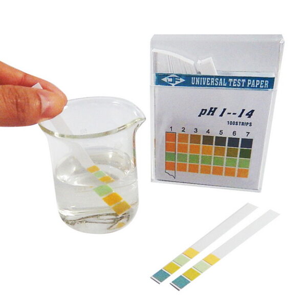 กระดาษพี เอช ความแม่นยำสูง (Precision Strips) 100 แผ่น